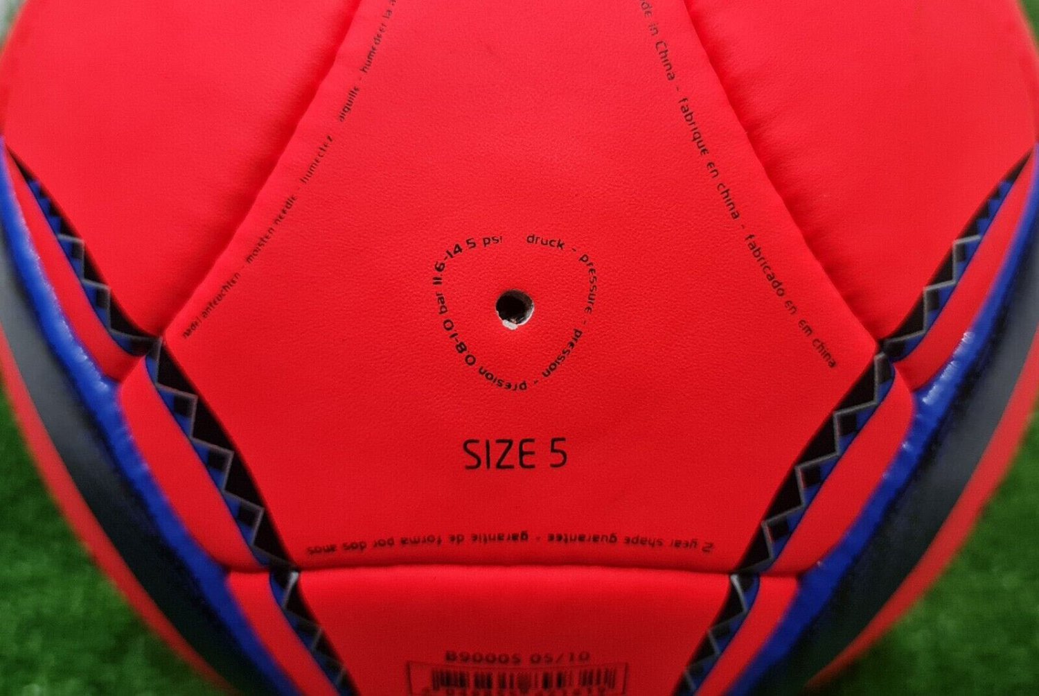 Red Jabulani Adidas -Soccer Match Ball - FIFA World Cup 2010 South Africa