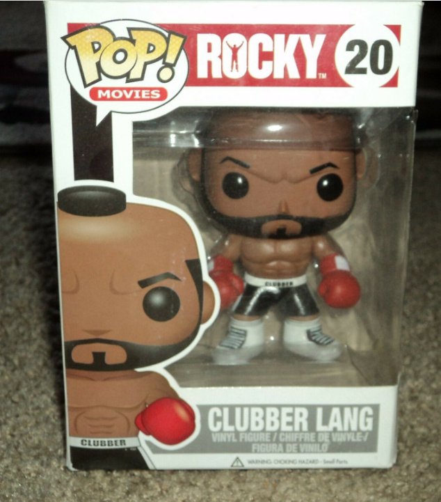 ROCKY Clubber Lang #20 Funko Pop! Collection Toy + Protector Nice Gift