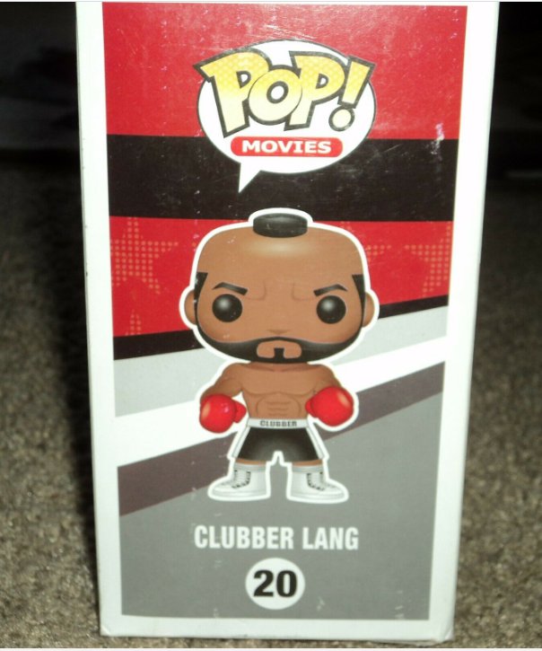 ROCKY Clubber Lang #20 Funko Pop! Collection Toy + Protector Nice Gift