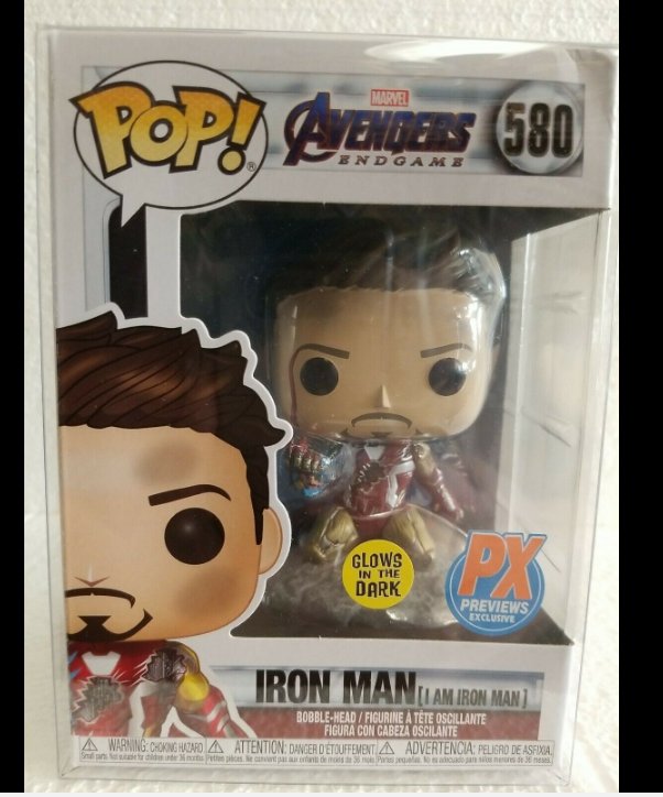 Marvel Avengers Endgame Iron Man #580 PX Funko Pop! Collection Toy ...