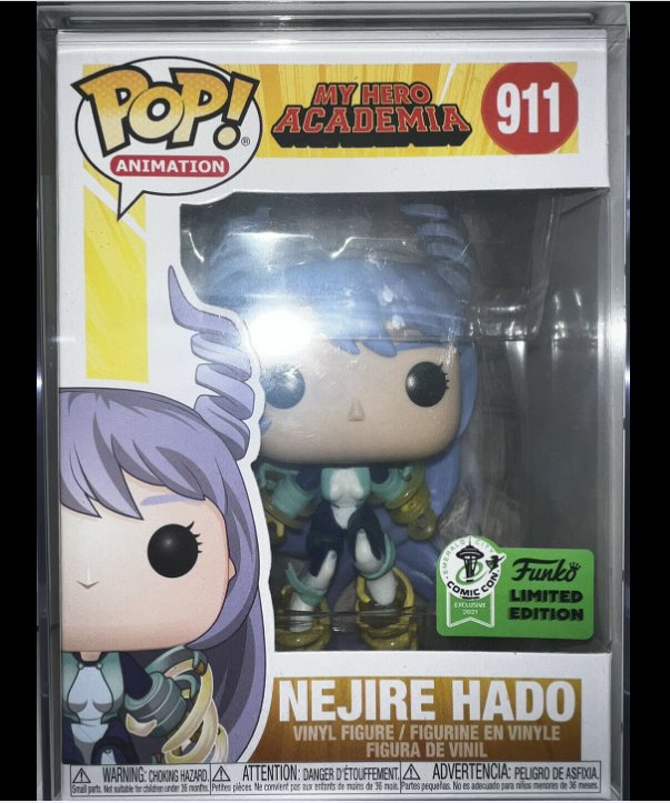 My Hero Academia Nejire Hado #911 Funko Pop! Collection Toy + Protector ...