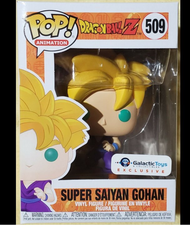 Dragon Ball Z ~ Super Saiyan Gohan #509 Funko Pop! Collection Toy ...