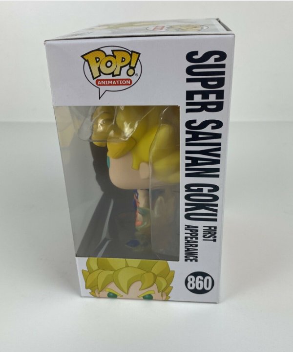 Dragon Ball Z Super Saiyan Goku Fist Appearance #860 Funko Pop ...