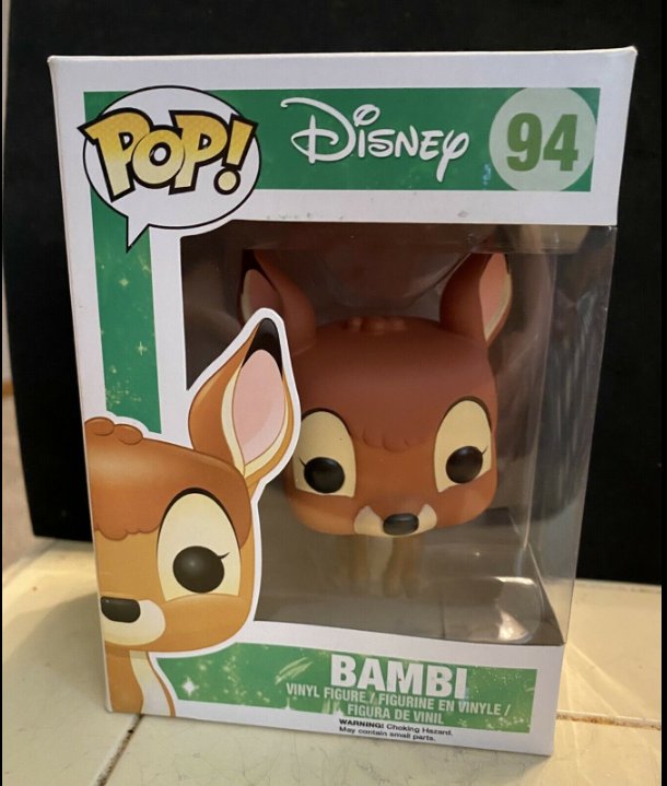 Disney Bambi #94 Funko Pop! Collection Toy + Protector Nice Gift