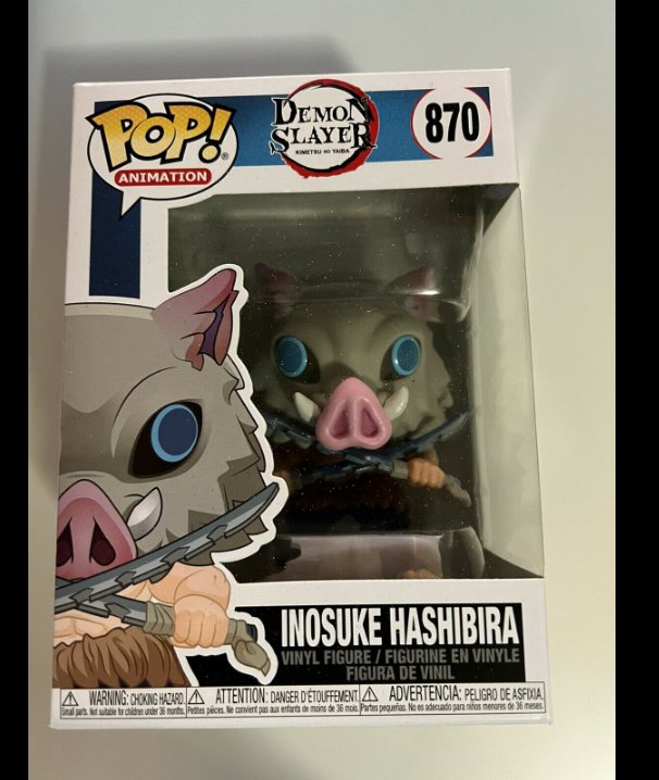 Demon Slayer Inosuke Hashibira Kimetsu No Yaiba #870 Funko Pop ...