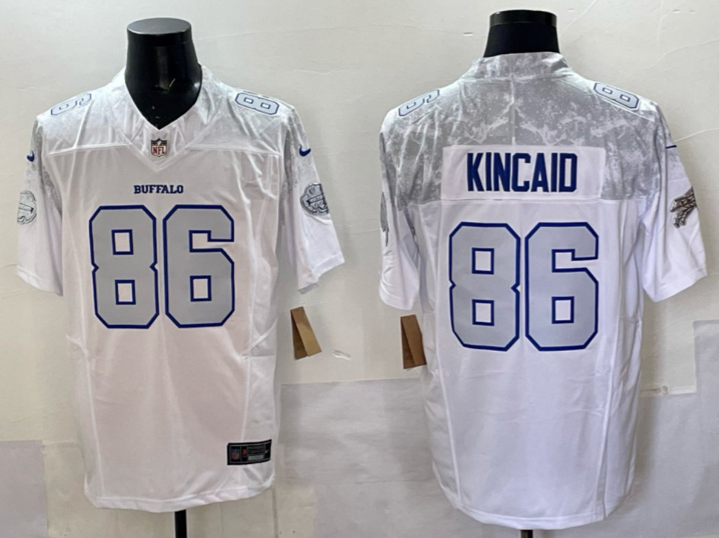 Men's Dalton Kincaid #86 Buffalo Bills 2025 Rivalries Collection ...