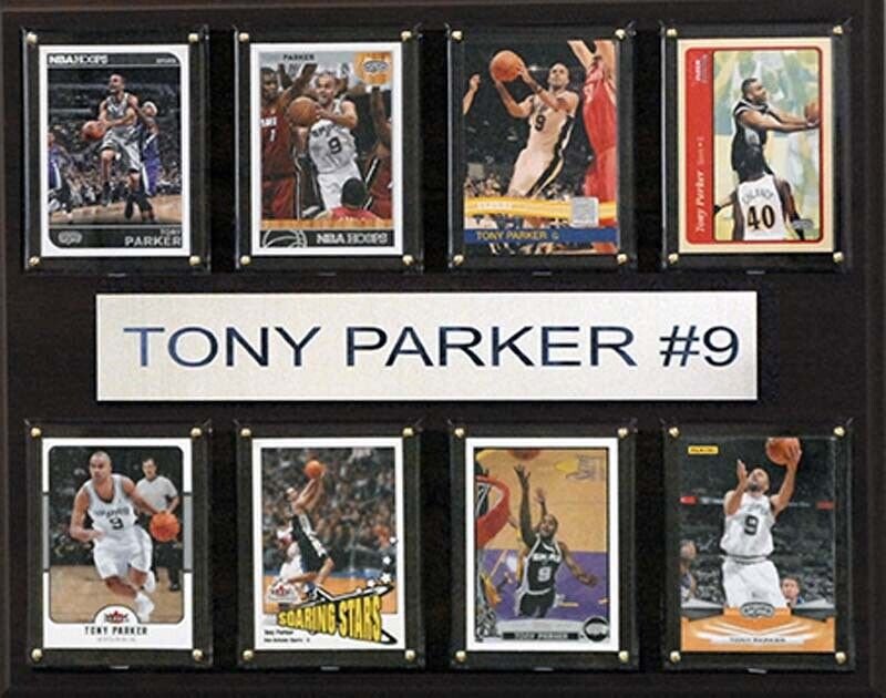 CandICollectables 1215TPARKER8C NBA 12 x 15 in. Tony Parker San Antonio ...