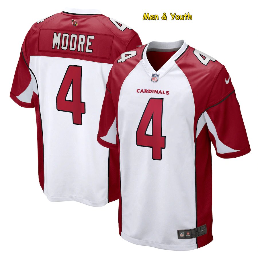 men's & youth Football Team Uniform #4 Rondale Moore Jerseys Player ...