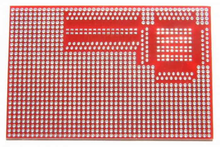 2 layers TQFP TQFP64 SOIC SMT prototype board ATMEL PIC.