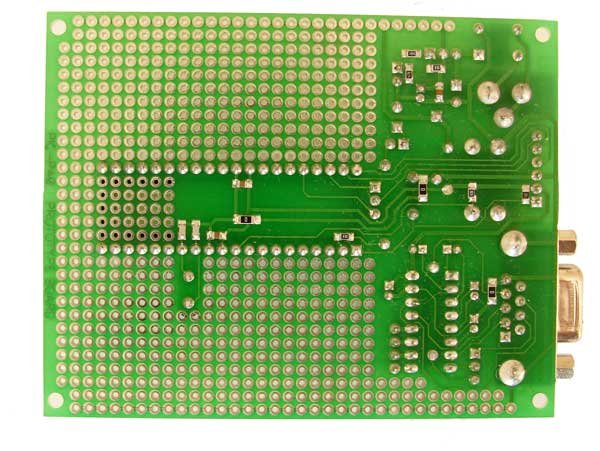PIC Microchip PIC-P40 prototype board with components - ICD2, PICkit2 ...