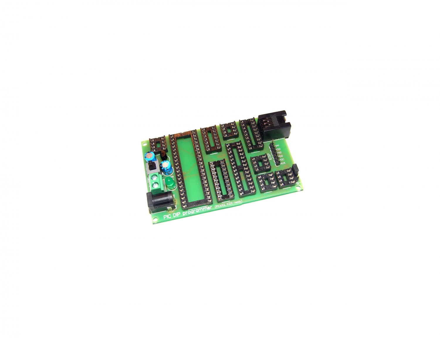 "PIC DIP Programmer" - extension module to PICkit2, ICD2 for ...