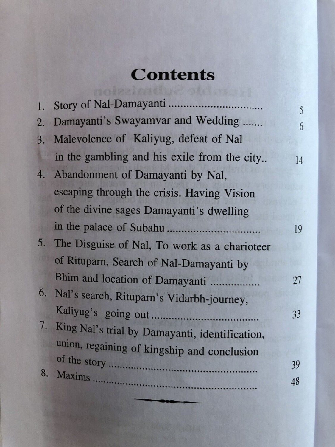 Gita Press- Story of NAL DAMAYANTI in English Hindu Religious Book ...
