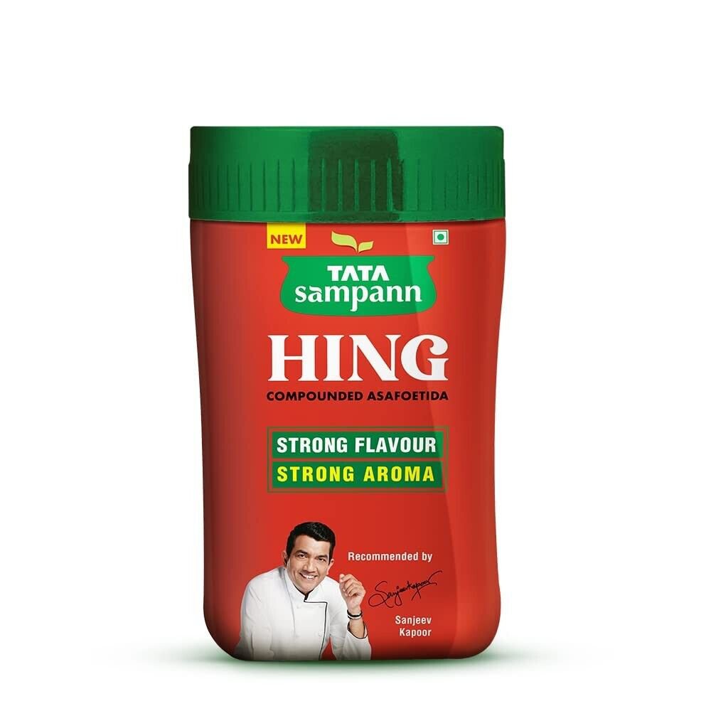 Tata Sampann Hing (Bandhani Hing) Heeng, Compounded Asafoetida, 50g