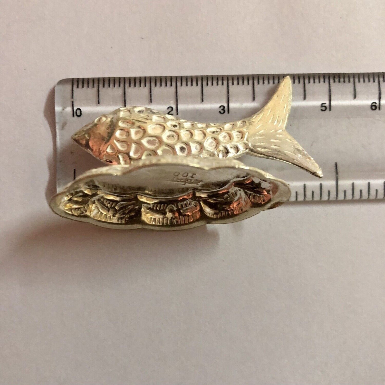 925 Silver Hindu Religious Lord Vishnus Fish Machli, Matasya Avatar 8 ...