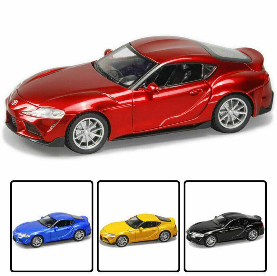 1:32 Toyota GR Supra Diecast Alloy Sound&Light Pull Back Car Model Toy ...
