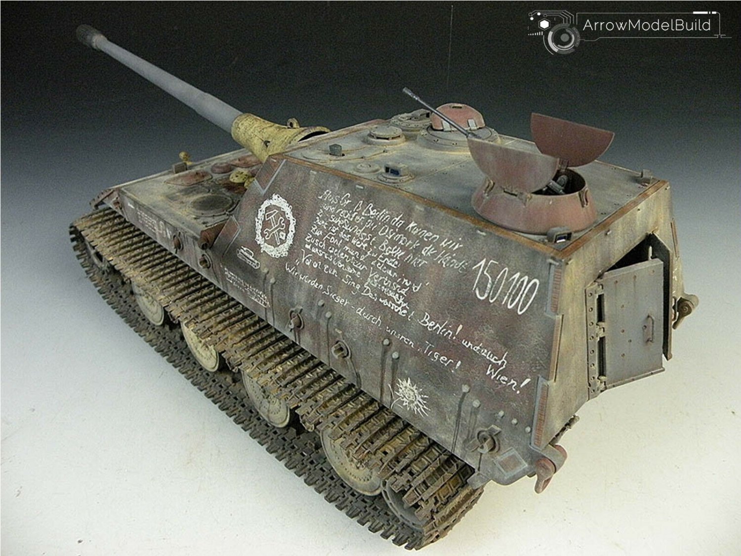 ArrowModelBuild Jagdpanzer E100 Tank Built & Painted 1/35 Model Kit