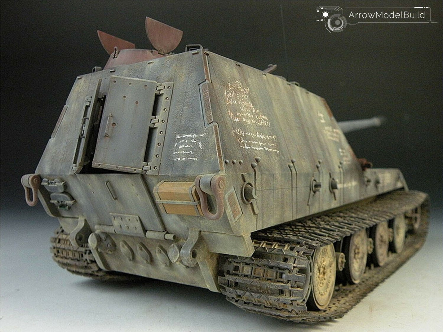 ArrowModelBuild Jagdpanzer E100 Tank Built & Painted 1/35 Model Kit