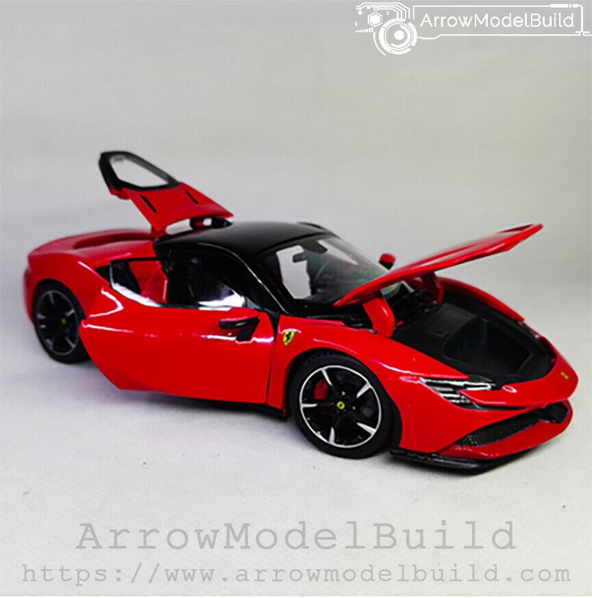ArrowModelBuild Ferrari SF90 STRADALE 2020 NEW Built & Painted 1/24 ...
