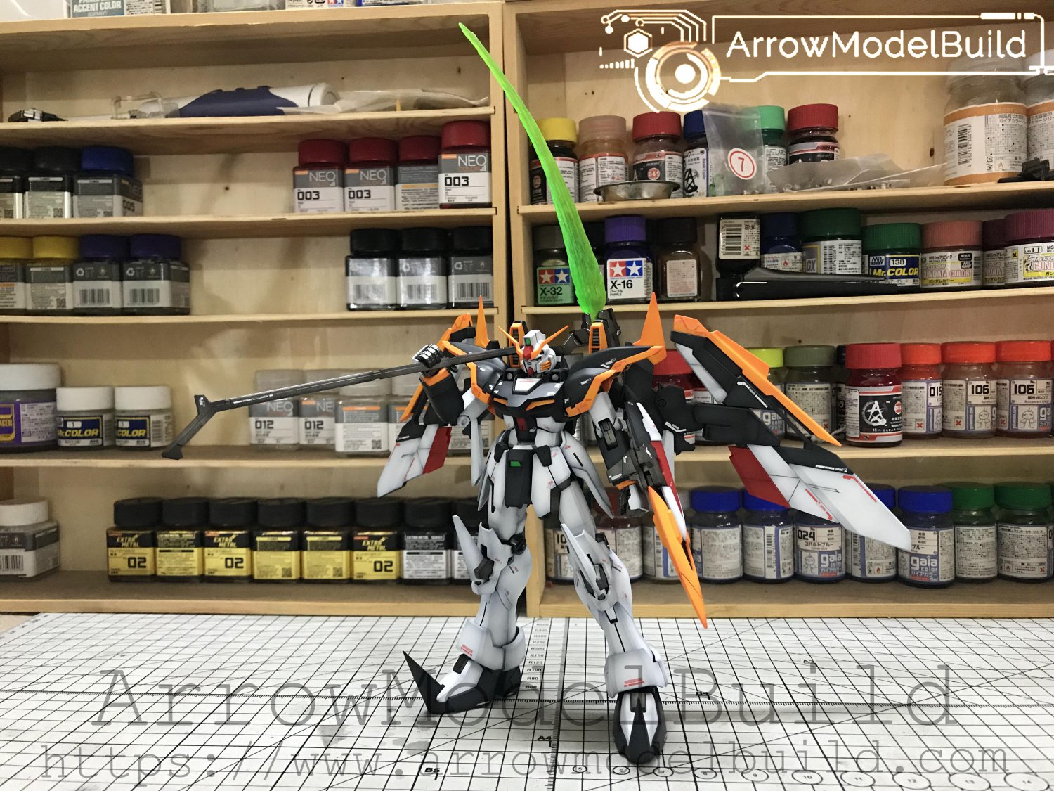 ArrowModelBuild Deathscythe EW with Roussette Unit Gundam MG 1/100 ...