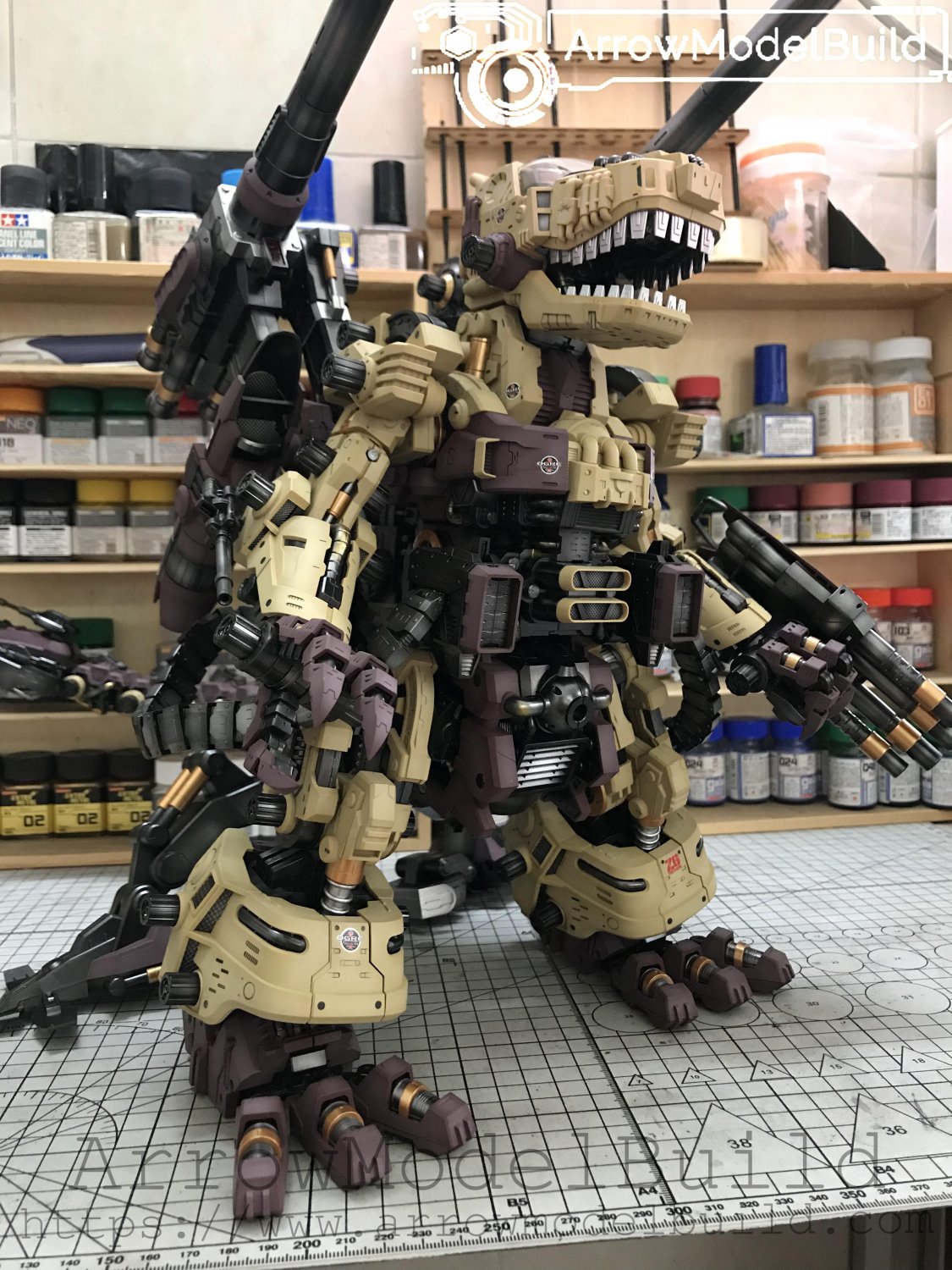 ArrowModelBuild Zoids Gojulas Built & Painted MG 1/100 Model Kit