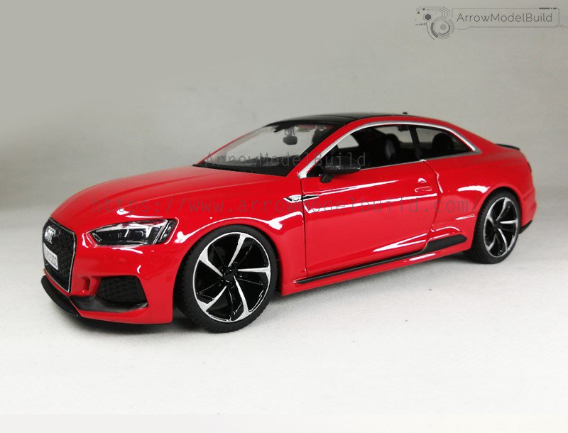 ArrowModelBuild Audi RS5 Custom Color (Misano Red - Blade Wheels) Built ...
