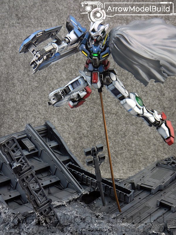 ArrowModelBuild Gundam Exia (Damage Cosmos Battle Scene) Built ...