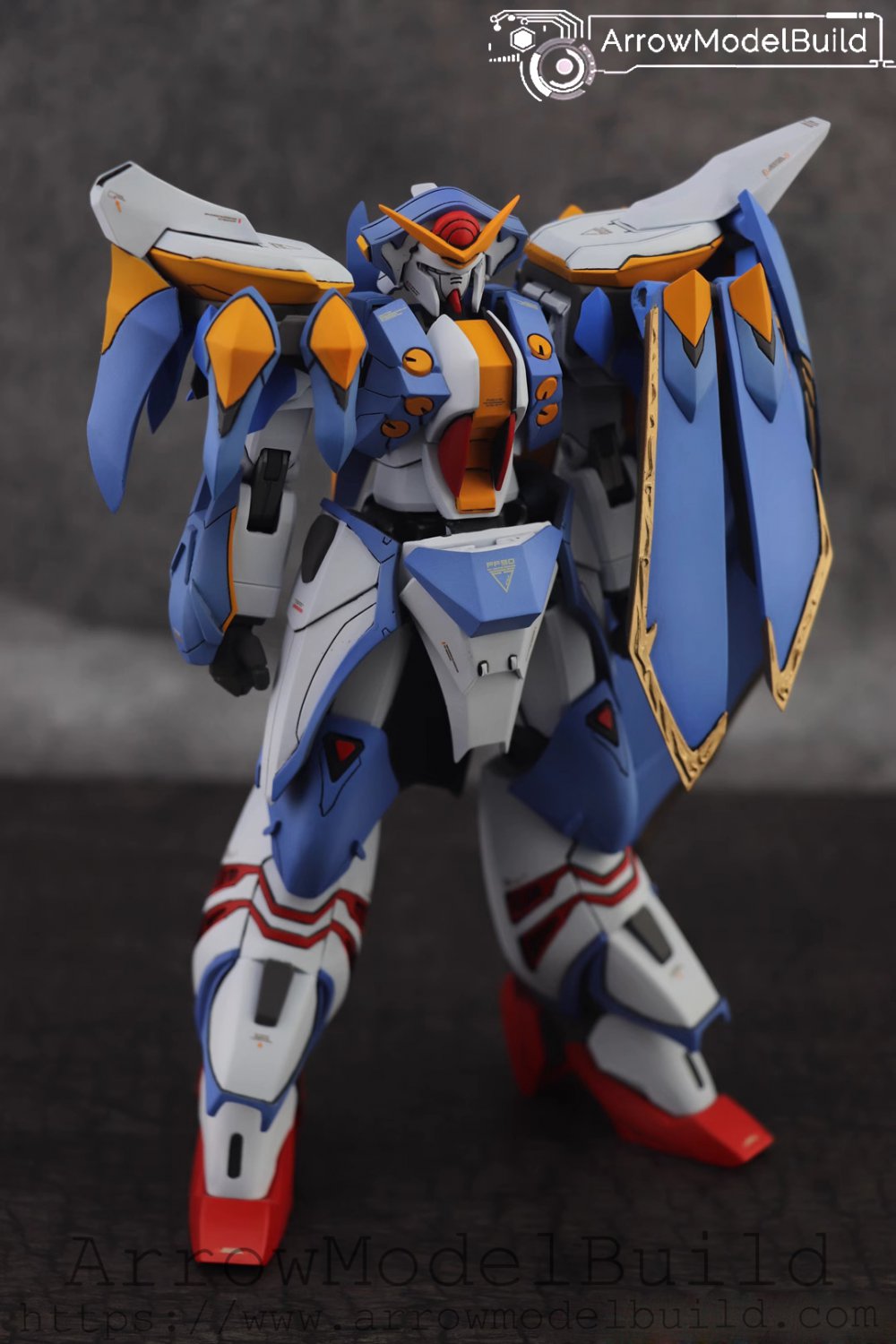 ArrowModelBuild Gundam Rose Fighter Edition Built & Painted 1/100 Resin ...