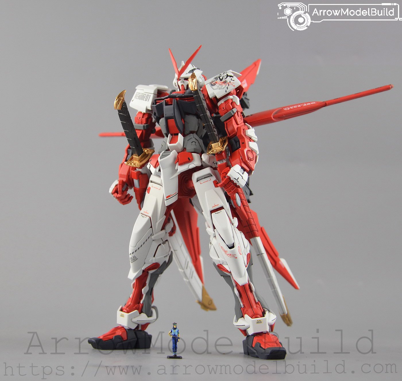 ArrowModelBuild Astray Red Frame Booster Pack Kit with LED Built ...