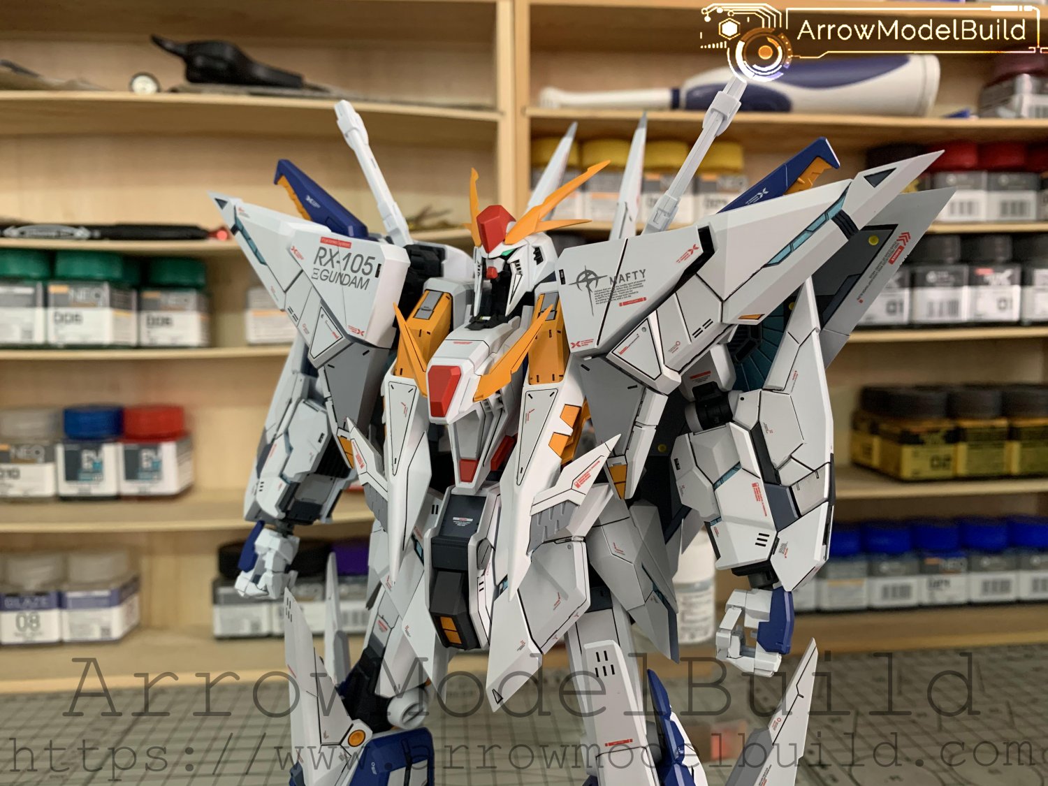 ArrowModelBuild Gundam Xi Gundam Built & Painted HG 1/144 Resin Model Kit