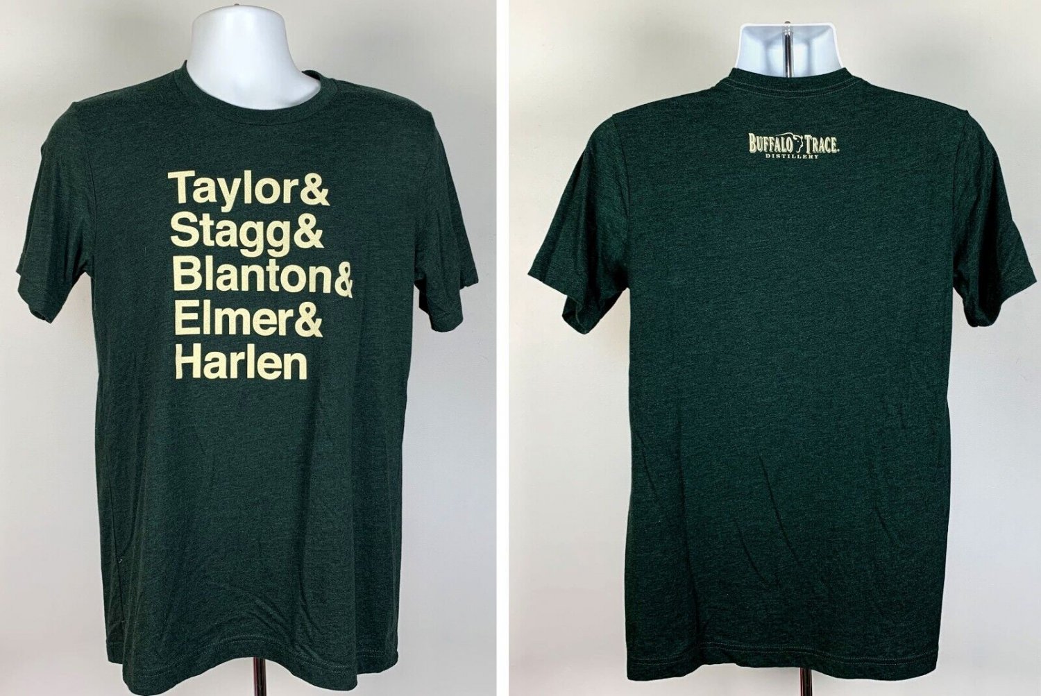 Buffalo Trace Distillery Taylor Stagg Blanton Elmer Harlen T Shirt Womens Medium
