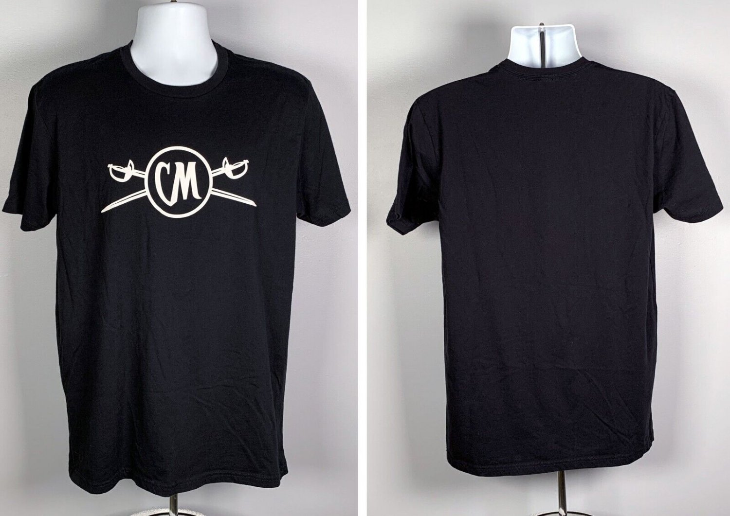 Captain Morgan Spiced Rum Crossed Swords T Shirt Mens Large Black ...