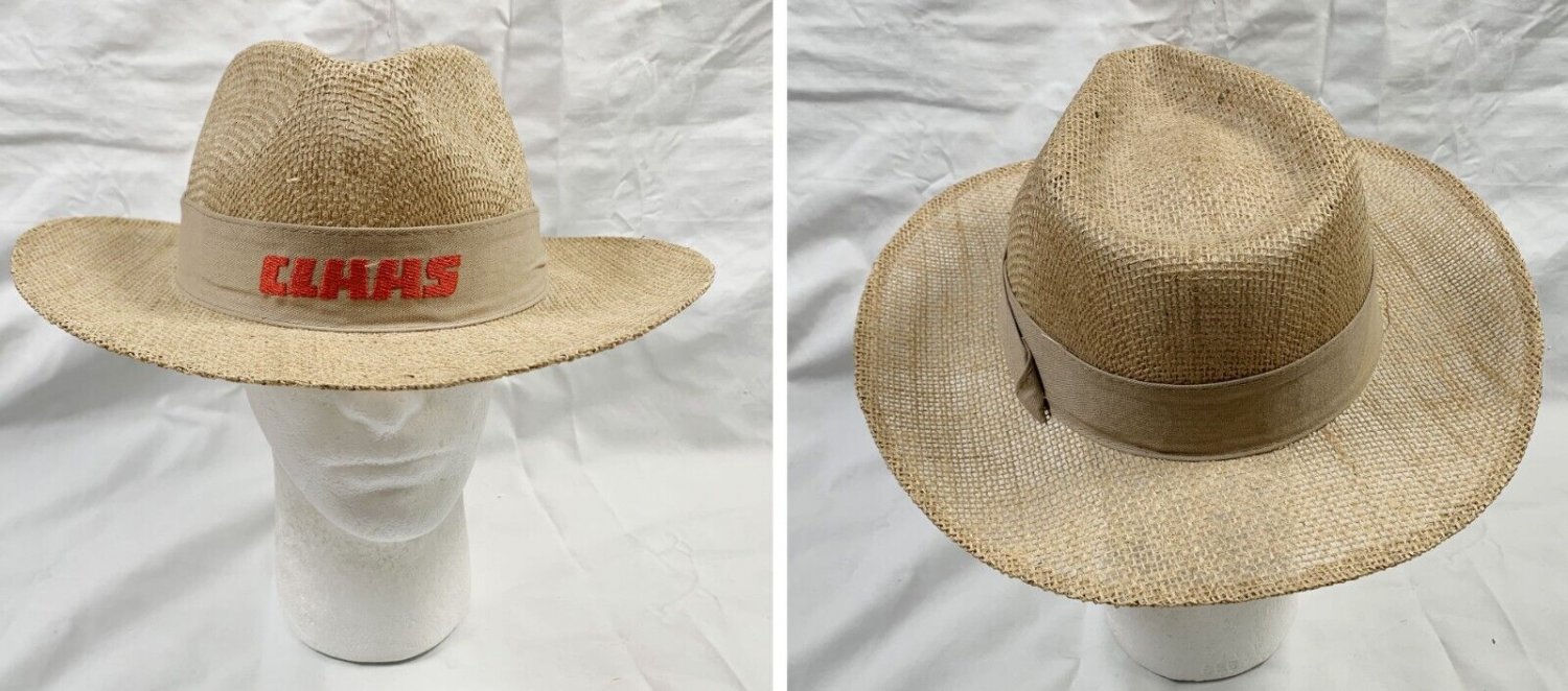 New CLAAS Australian Jute Straw Hat Mens Womens Embroidered Logo One ...