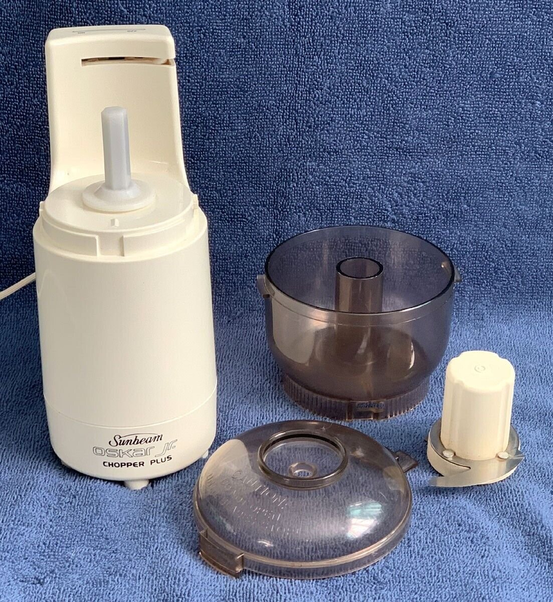 Sunbeam Oskar Jr Chopper Plus Food Processor 14131 Tested Clean Bowl ...