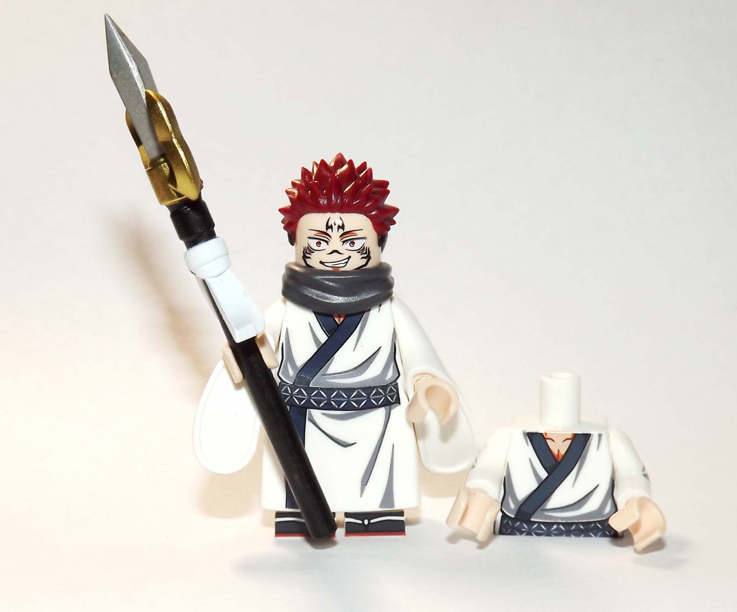 Ryomen Sukuna Jujutsu Kaisen Cartoon TV Show Anime Japanese Minifigure