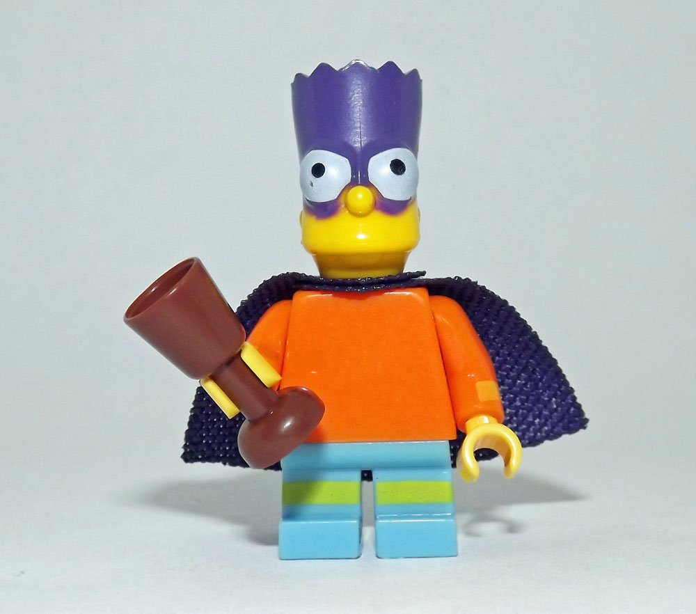 Bartman Bart Simpson The Simpsons Cartoon Minifigure