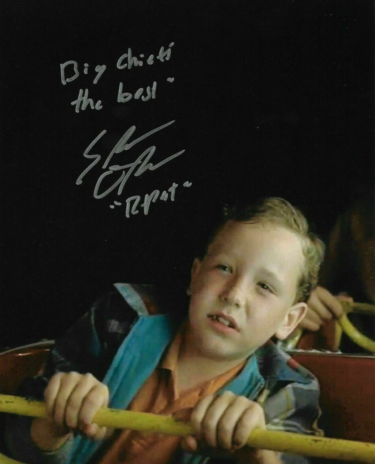 Shane Obedzinski Signed 8x10 Photo "BIG CHIEF IS THE BEST" 1 Sandlot Repeat