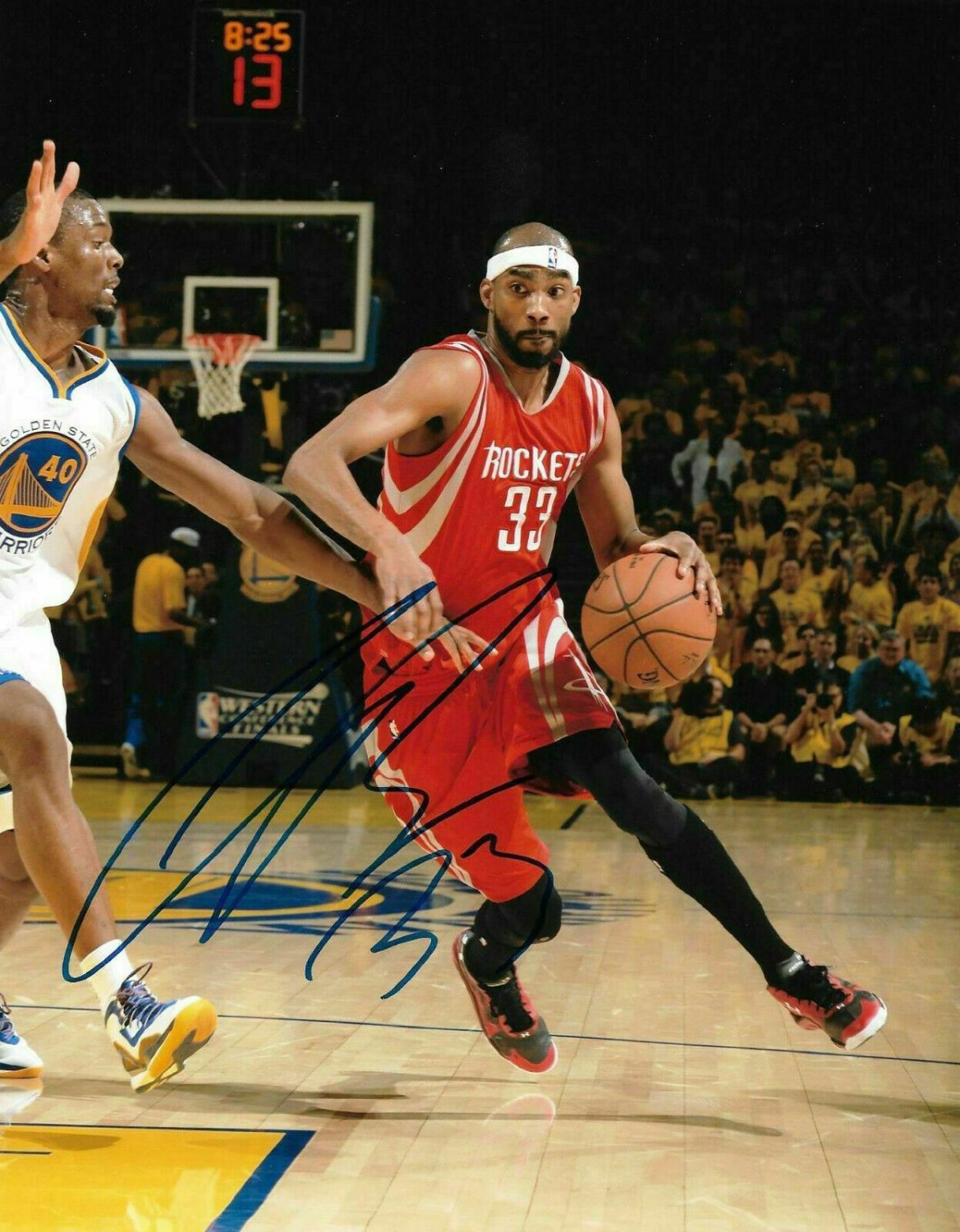 Corey Brewer Signed 8x10 Photo Houston Rockets AWM COA NBA Autographed