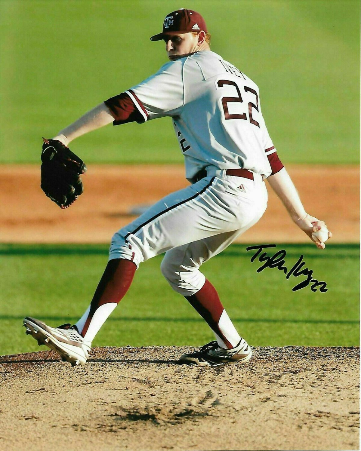 Tyler Ivey Signed 8x10 Photo Houston Astros Prospect Texas A&M Aggie ...