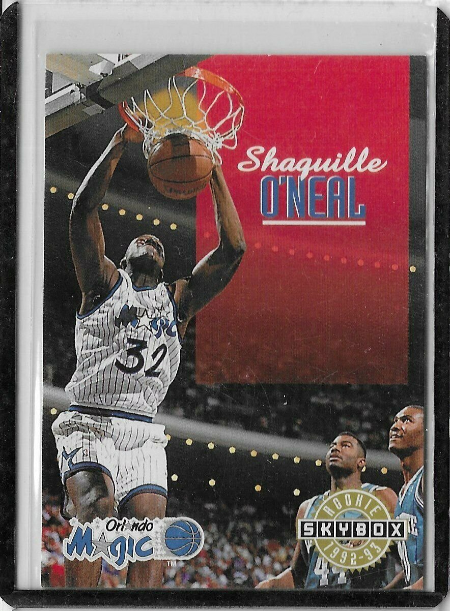 1992-93 Skybox - SHAQUILLE O'NEAL - Rookie Card #382 - SHAQ RC Magic