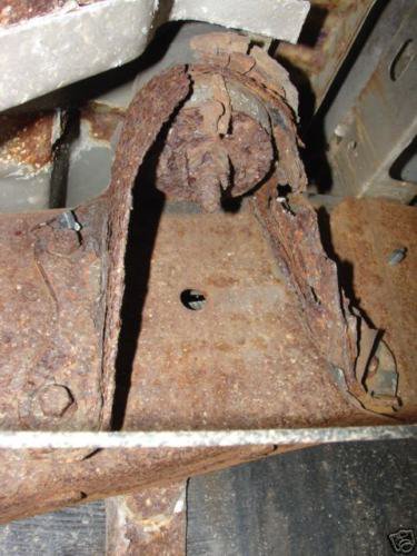 Ford Ranger Cab Mount Frame Bracket rust repair Rear