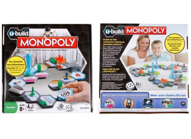 u build monopoly board game new BY HASBRO THE BEST