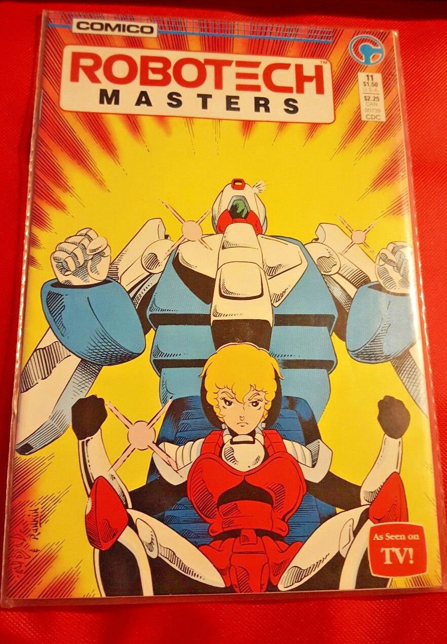 Robotech Masters #11 Oct 1986 Comicoa must see great condition never read