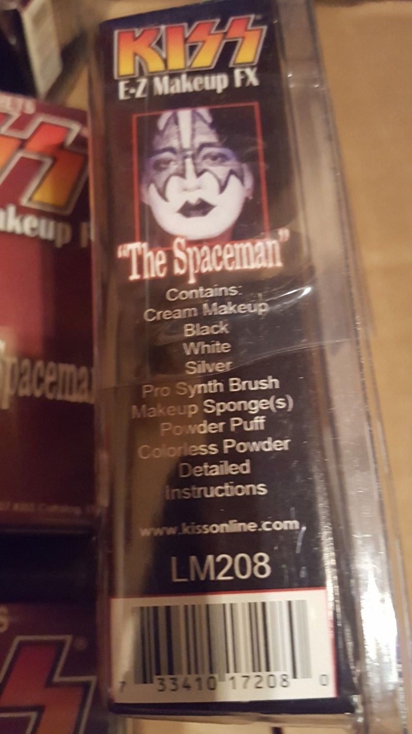 KISS HALLOWEEN COSTUME MAKEUP KIT - Catman-Spaceman buy cinnamon ...