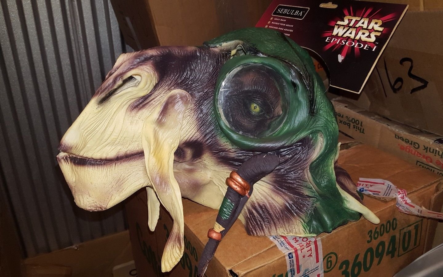 New Vintage Sebulba Star Wars Episode 1 Phantom Menace Mask by Lucas ...