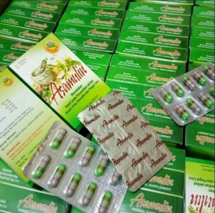 10 Box Asamulin Herb Capsulles For Uric Acid Rheumatism Cholesterol