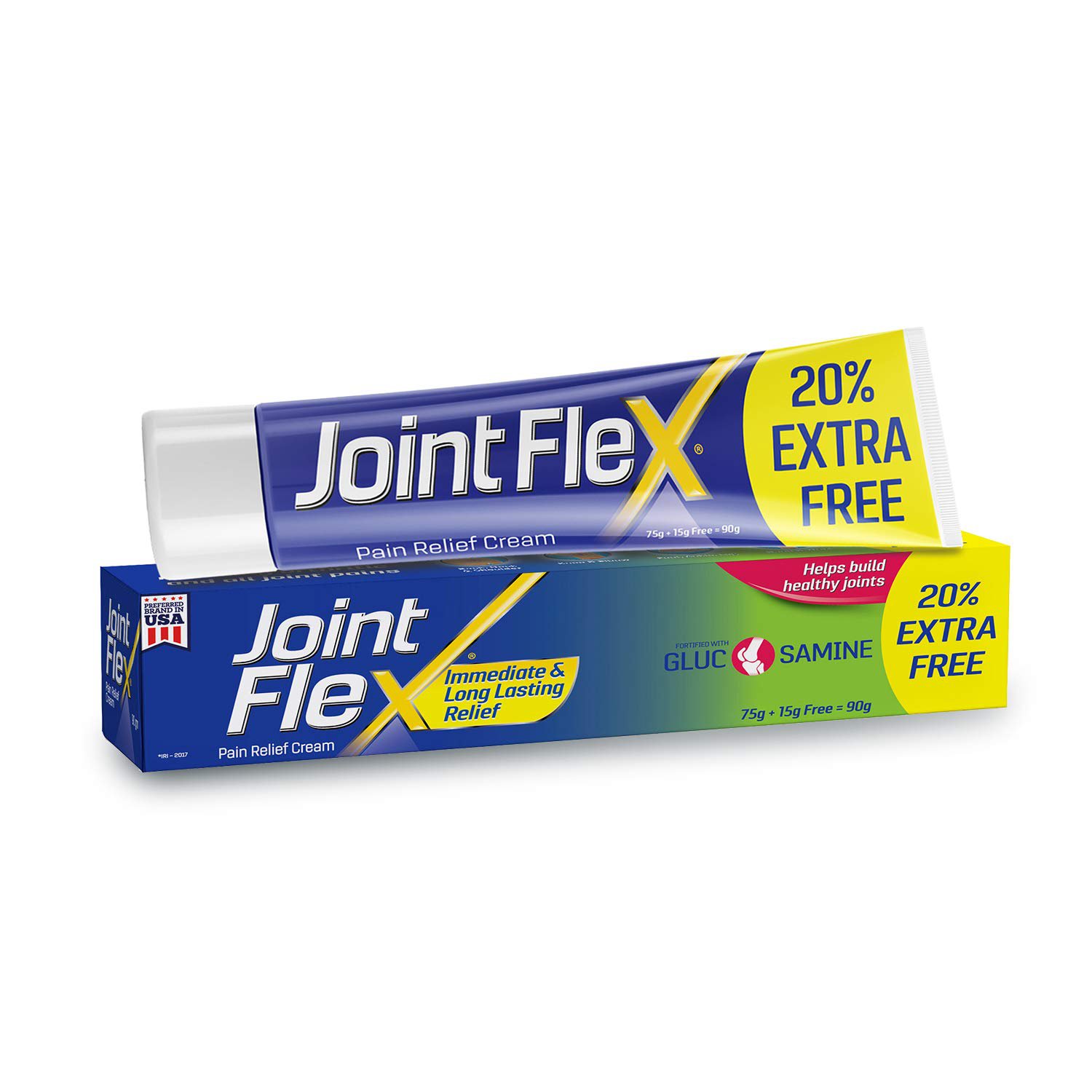 Joint Flex Pain Relief Cream, Long Lasting Pain Relief And Healthy ...