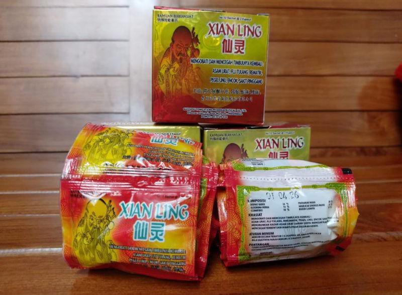 10 BOXES XIAN LING capsules for gout and rheumatism