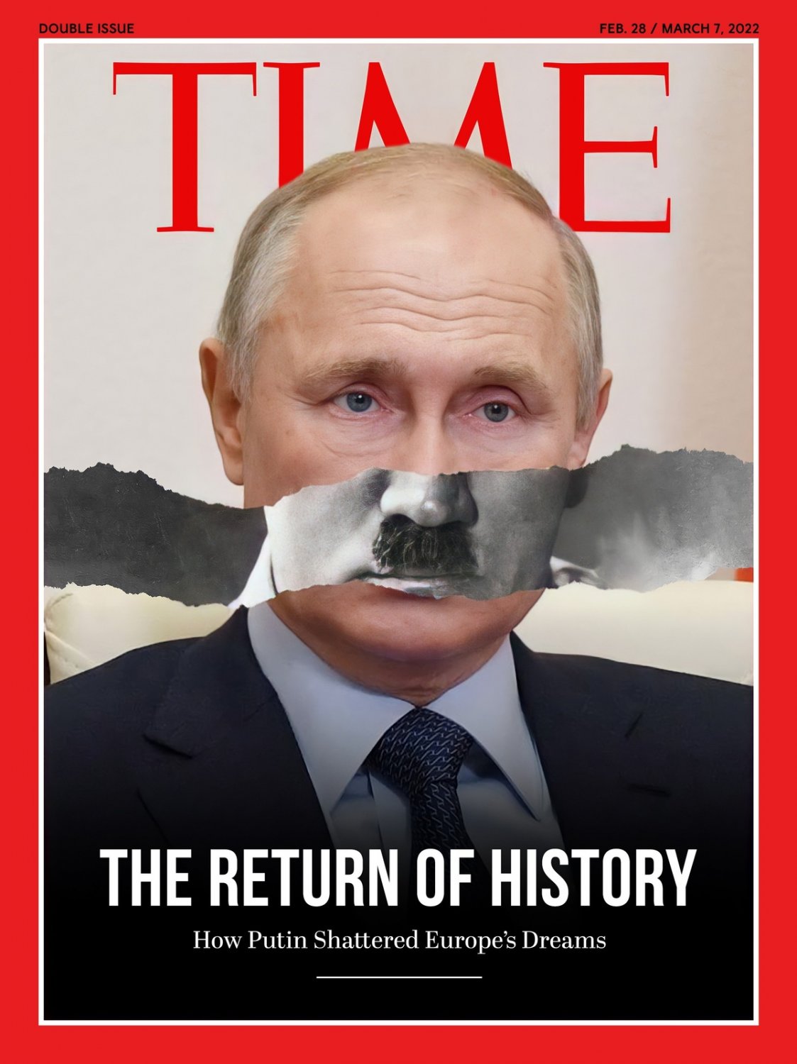 Putin Time Magazine Cover Poster The Return Of History Art Print Size