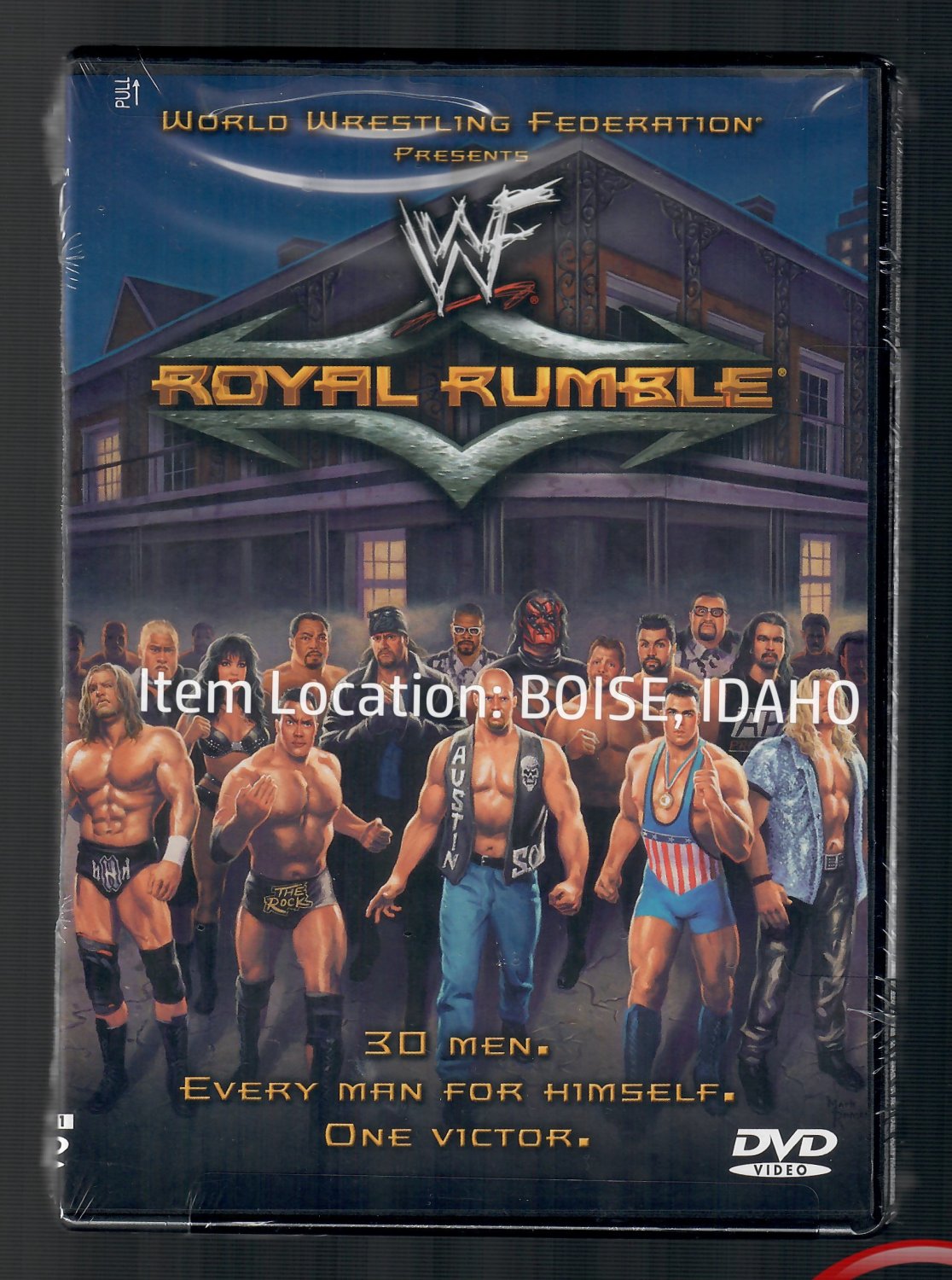 WWF Royal Rumble 2001 DVD new FACTORY SEALED WWE Edge Jericho Chyna ...