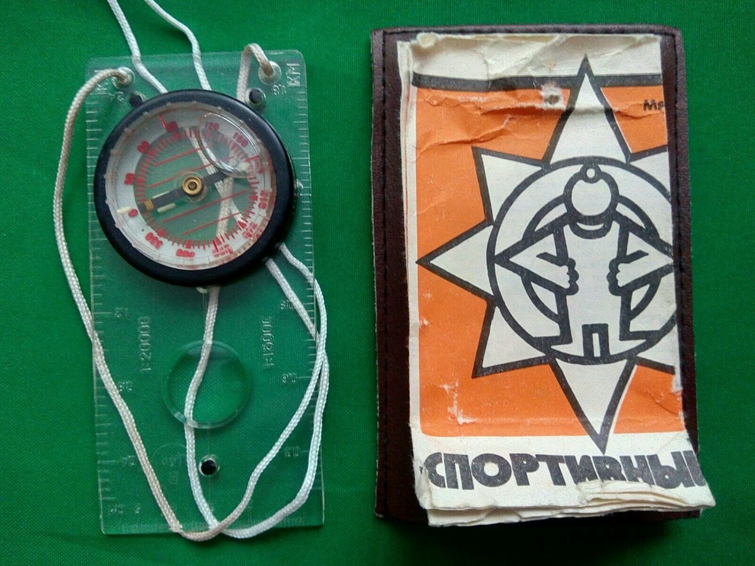 Vintage Soviet Russian army wrist compass Adrianov 100% original